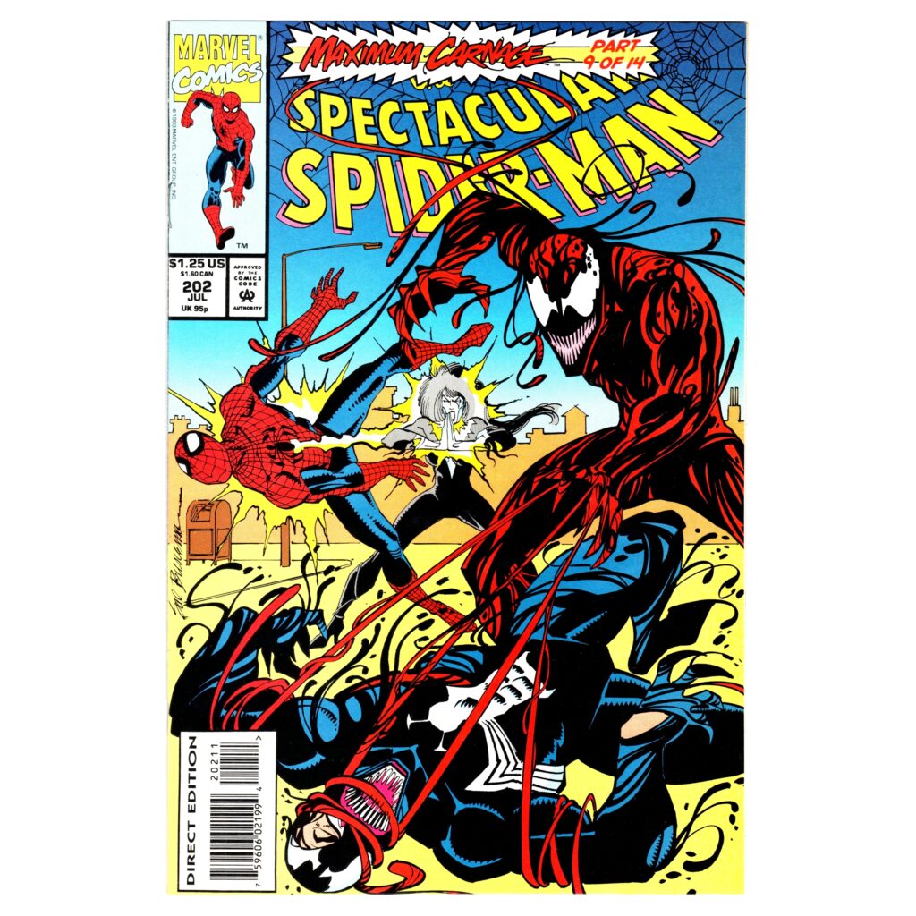 The Spectacular Spider-Man (Vol. 1) #202 Comic Book - Rad Shop